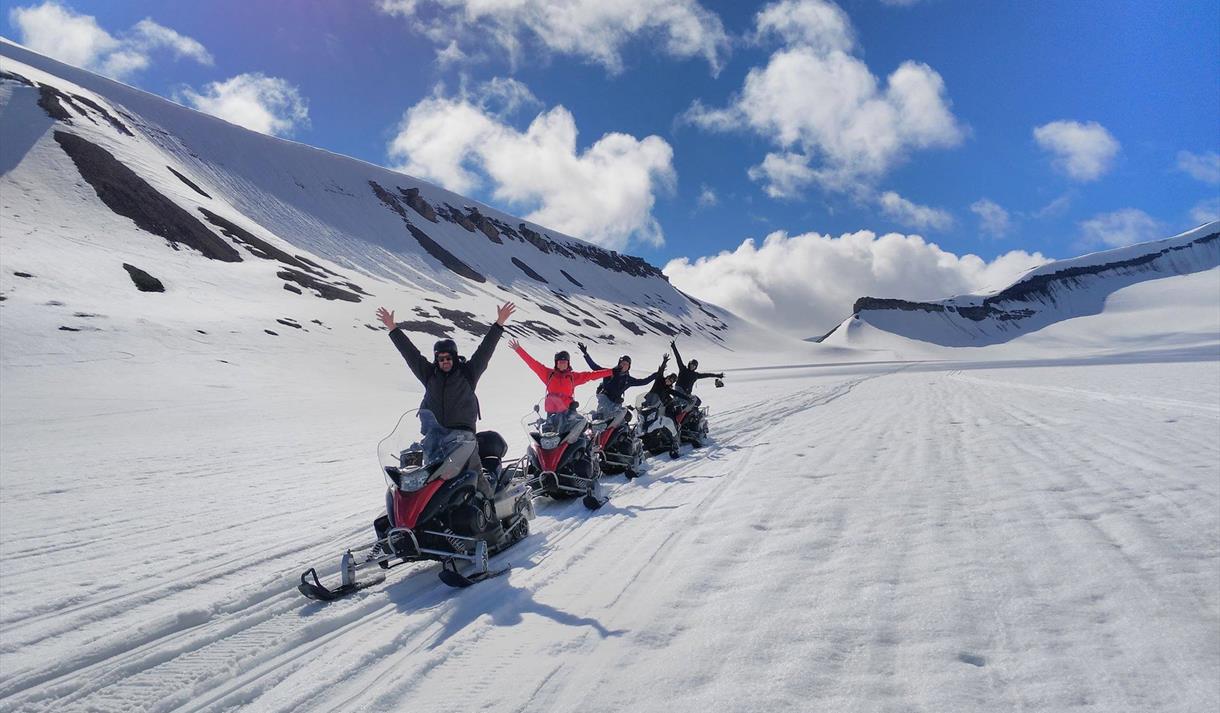 Summer adventure on a snowmobile - Better Moments - Hiking in ...